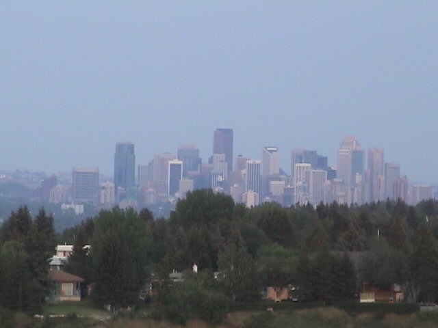 Calgary Forest Fire Smoke Pictures